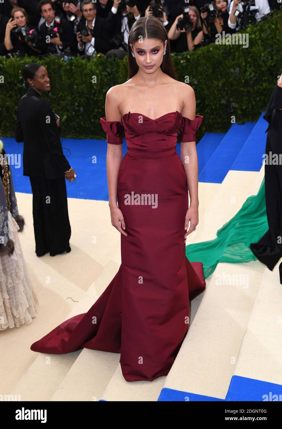 Taylor Hill attending The Metropolitan Museum of Art Costume Institute ...