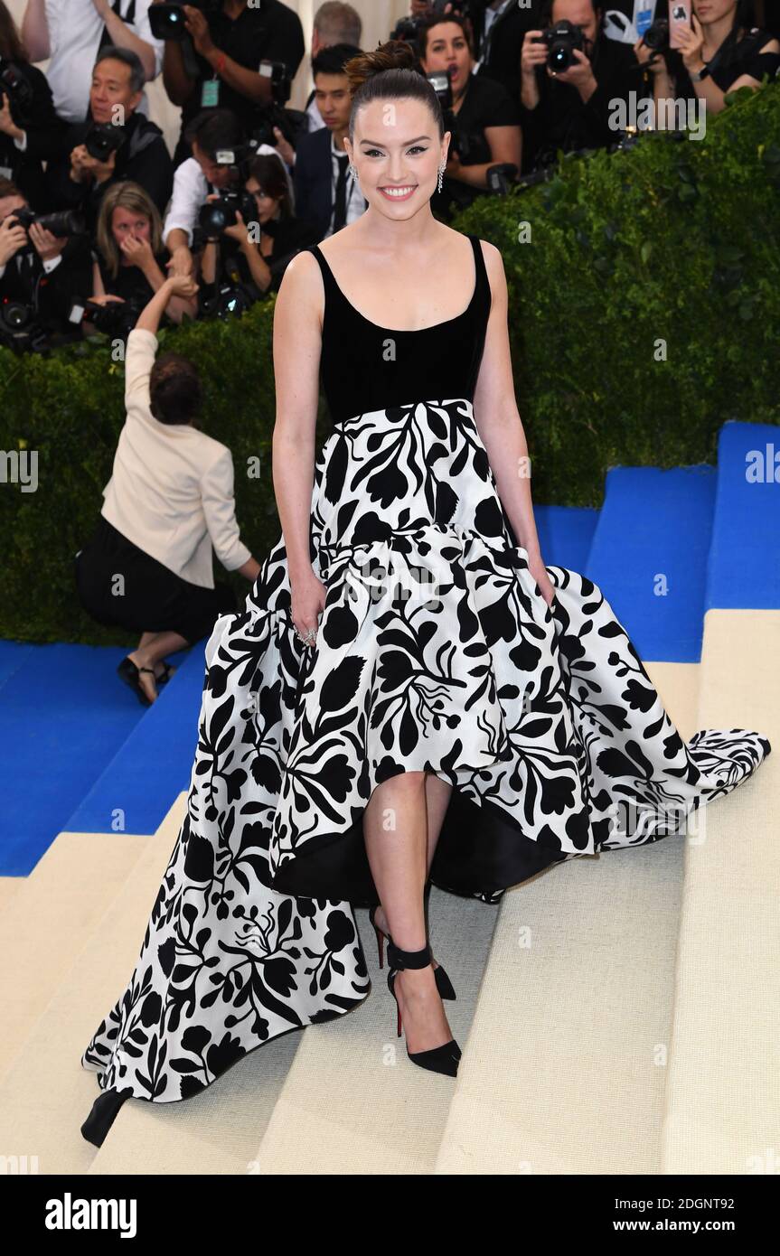 Daisy Ridley attending The Metropolitan Museum of Art Costume Institute ...