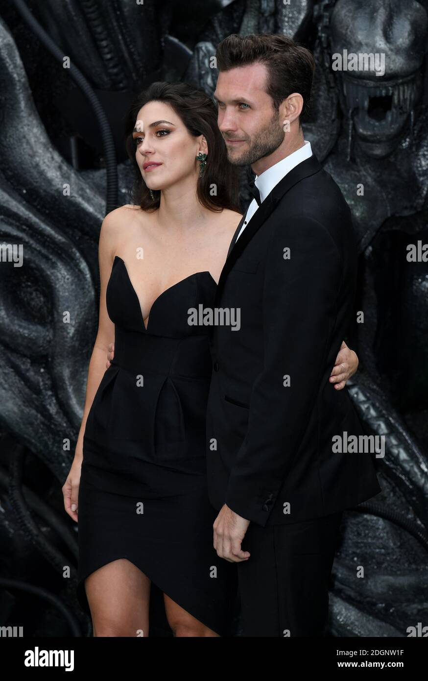 Ben Rigby and guest attending the Alien: Covenant Premiere held at the ...