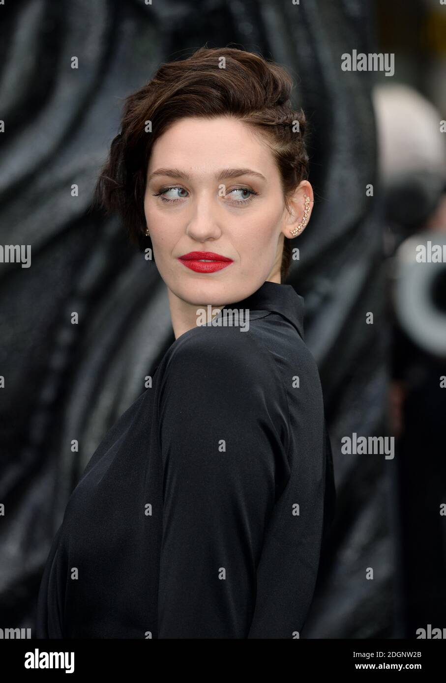 Tess Haubrich attending the Alien: Covenant Premiere held at the Odeon ...