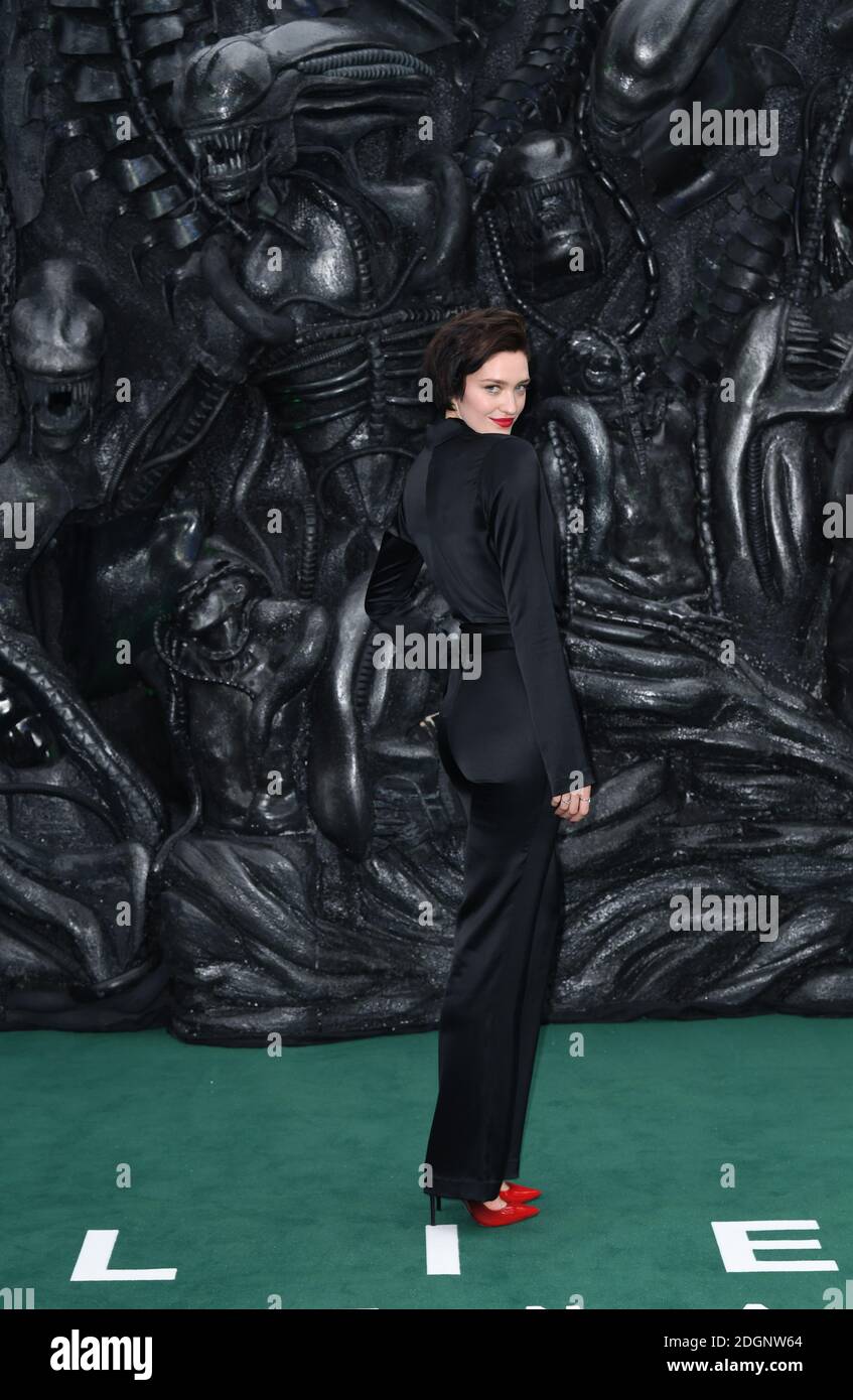 Tess Haubrich Attending The Alien Covenant Premiere Held At The Odeon