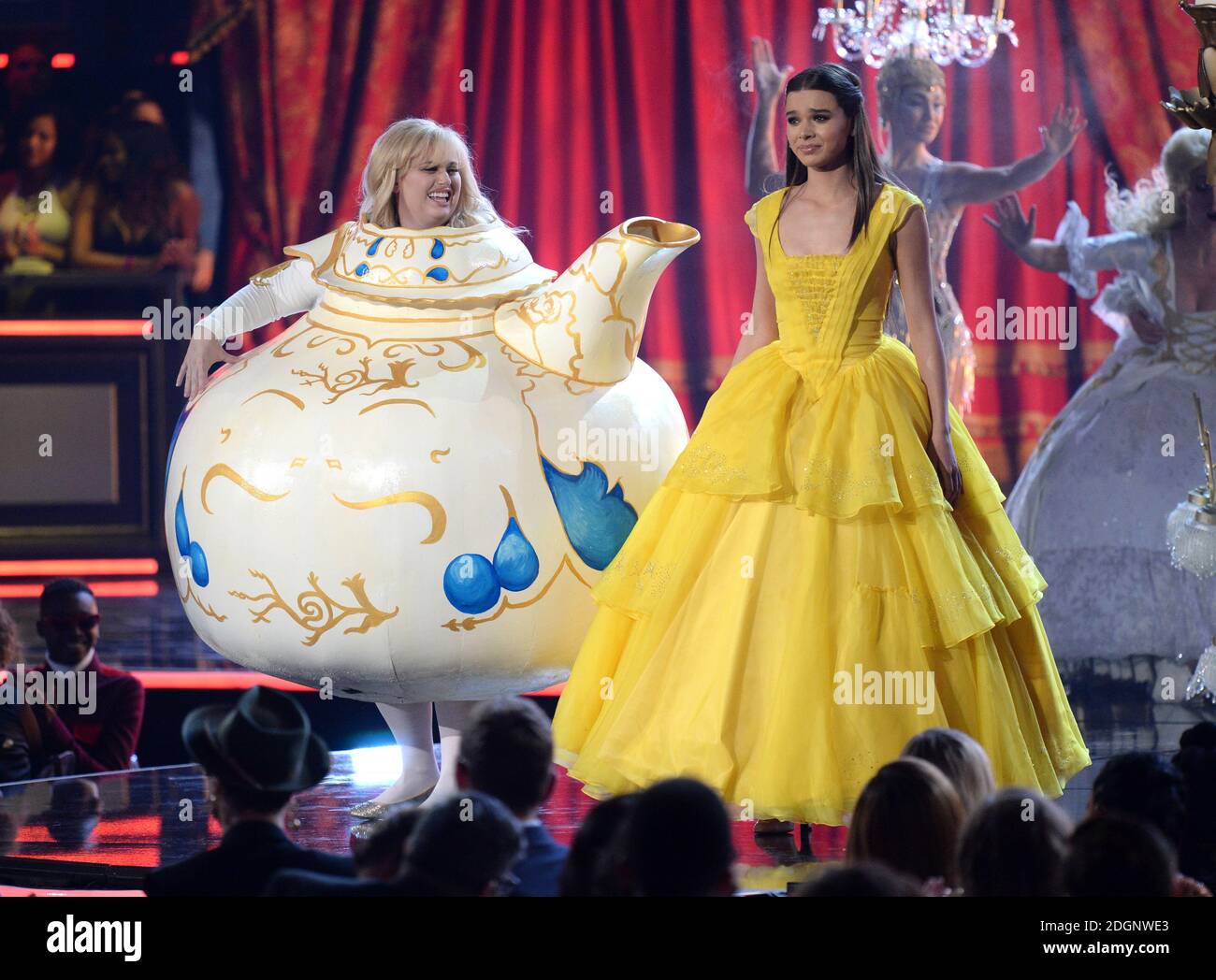 Rebel Wilson and Hailee Steinfeld perform at the 2017 MTV Movie and TV ...