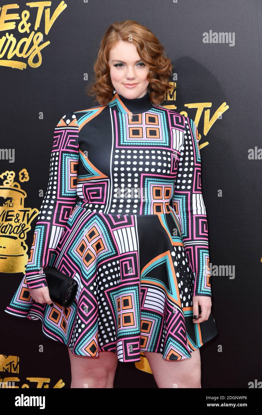 Shannon Purser attending the 2017 MTV Movie and TV Awards held at The ...