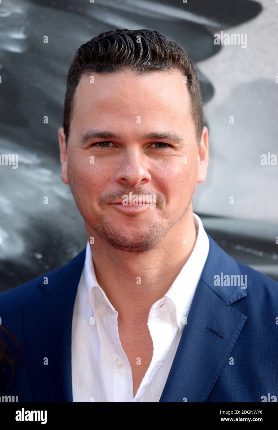 Joby Harold attending the European premiere of King Arthur at Cineworld ...