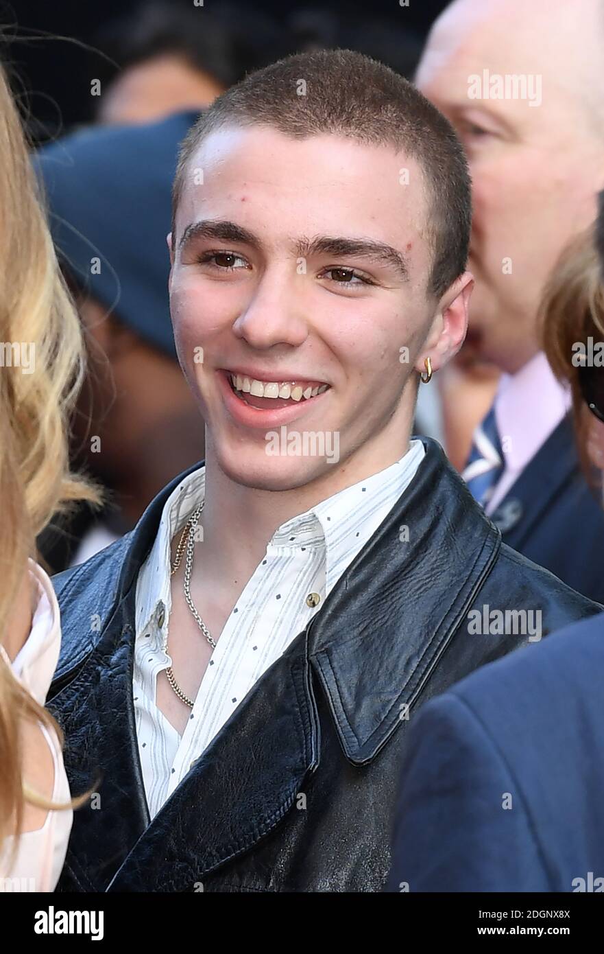Rocco Ritchie attending the European premiere of King Arthur at ...