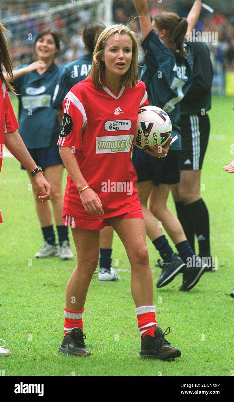 Amanda Holden at The Music Industry Soccer Six Charity Football ...