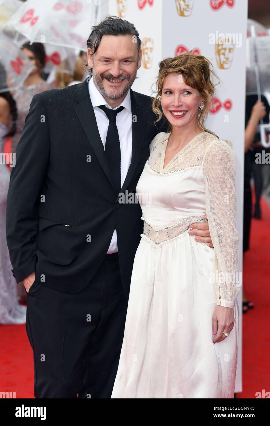 Jullian Barratt and Julia Davis attending the Virgin TV British Academy ...