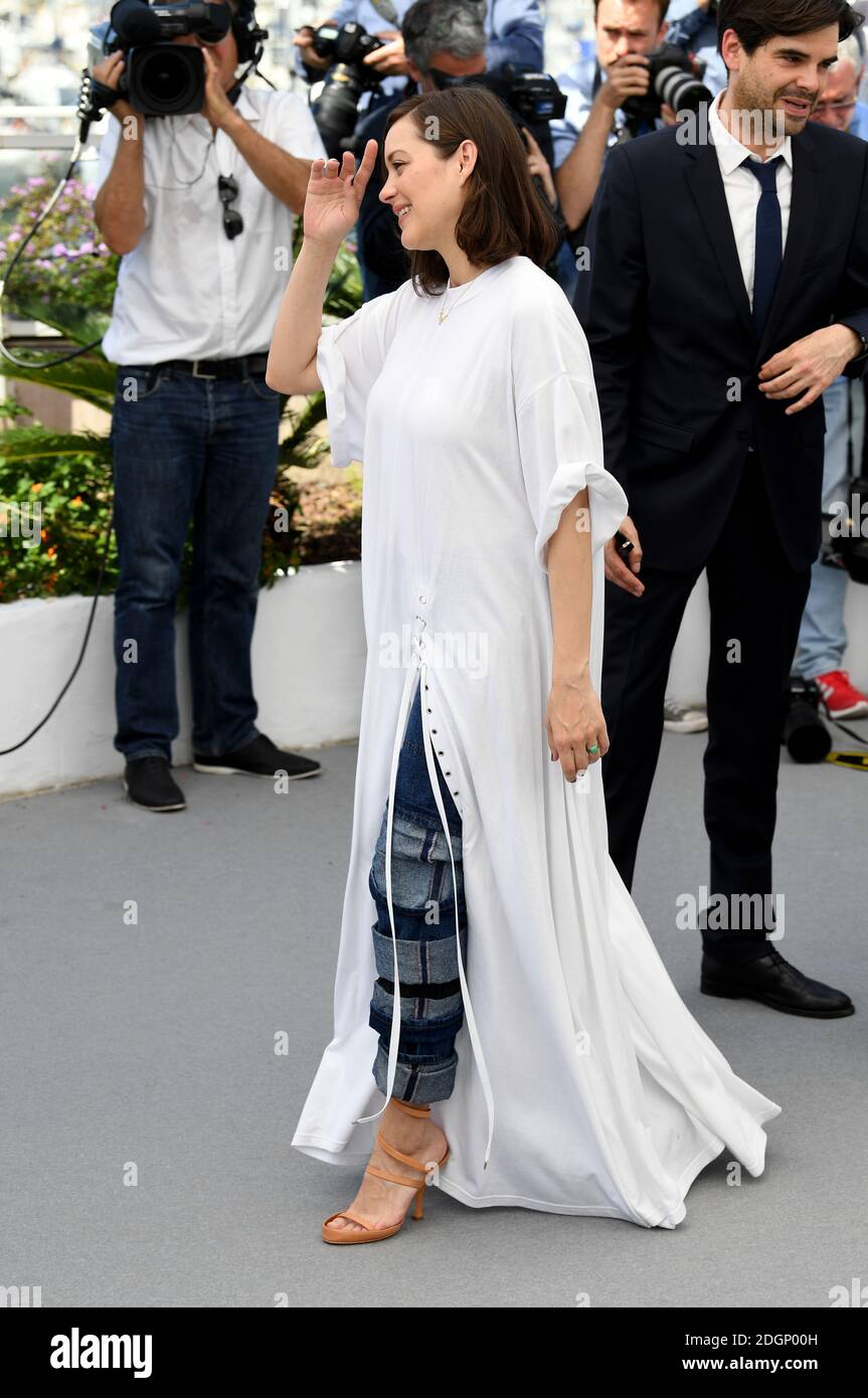 Marion Cotillard attending the Ismael's Ghosts photocall as part of the ...