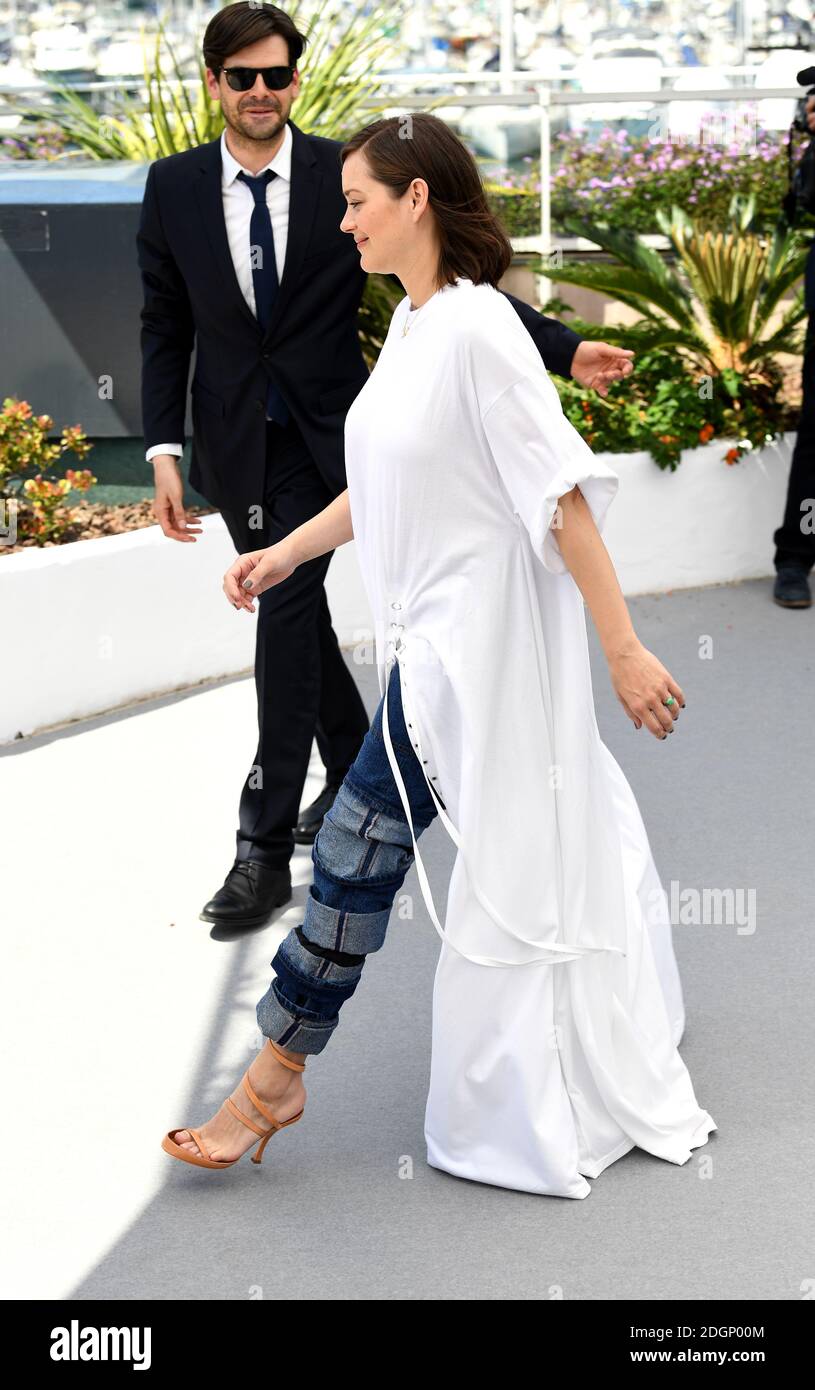Marion Cotillard attending the Ismael's Ghosts photocall as part of the ...