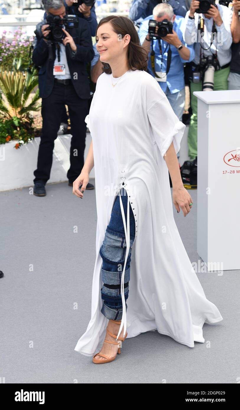 Marion Cotillard attending the Ismael's Ghosts photocall as part of the ...