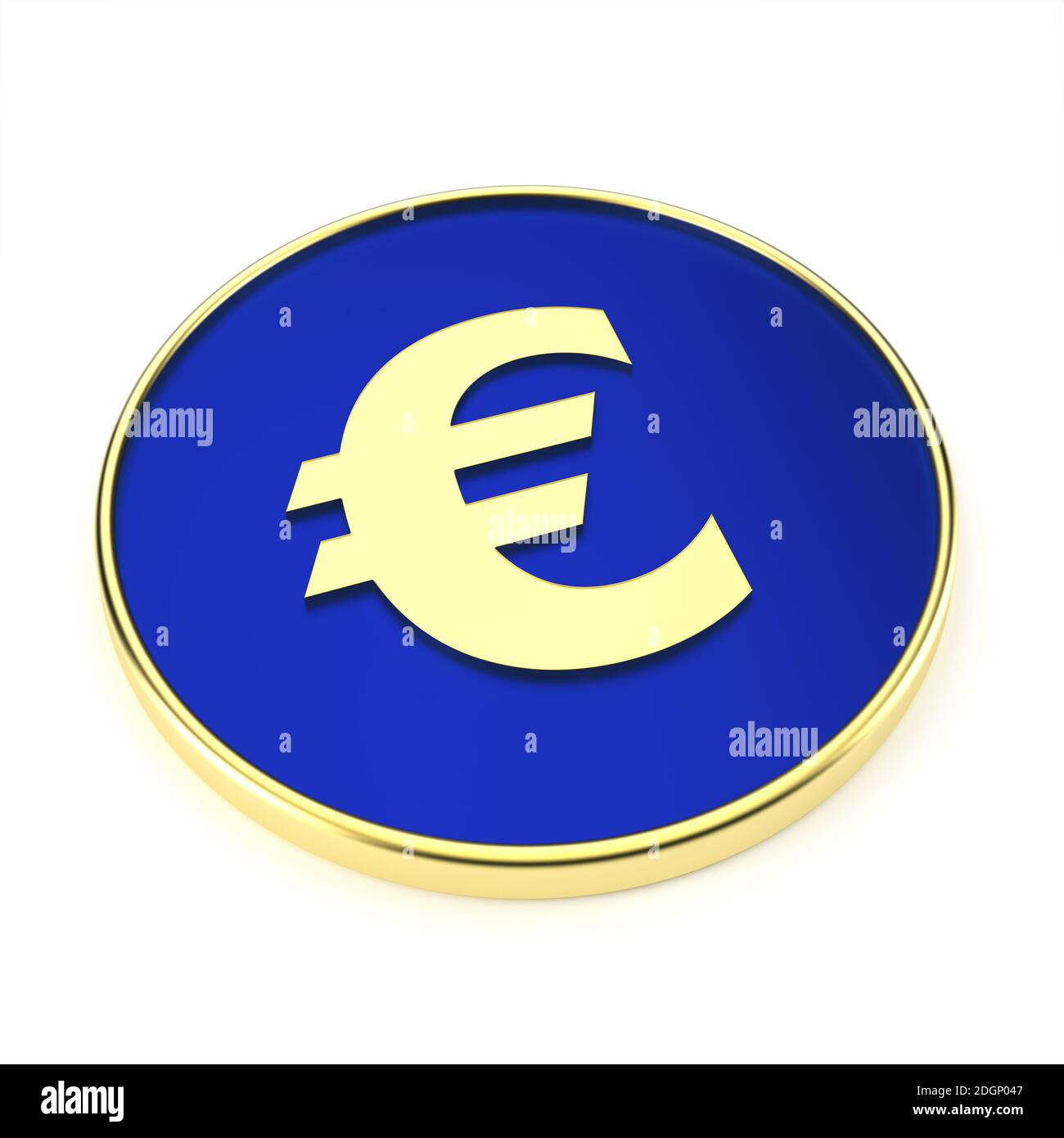 3D euro symbol rendering - Illustration Stock Photo - Alamy