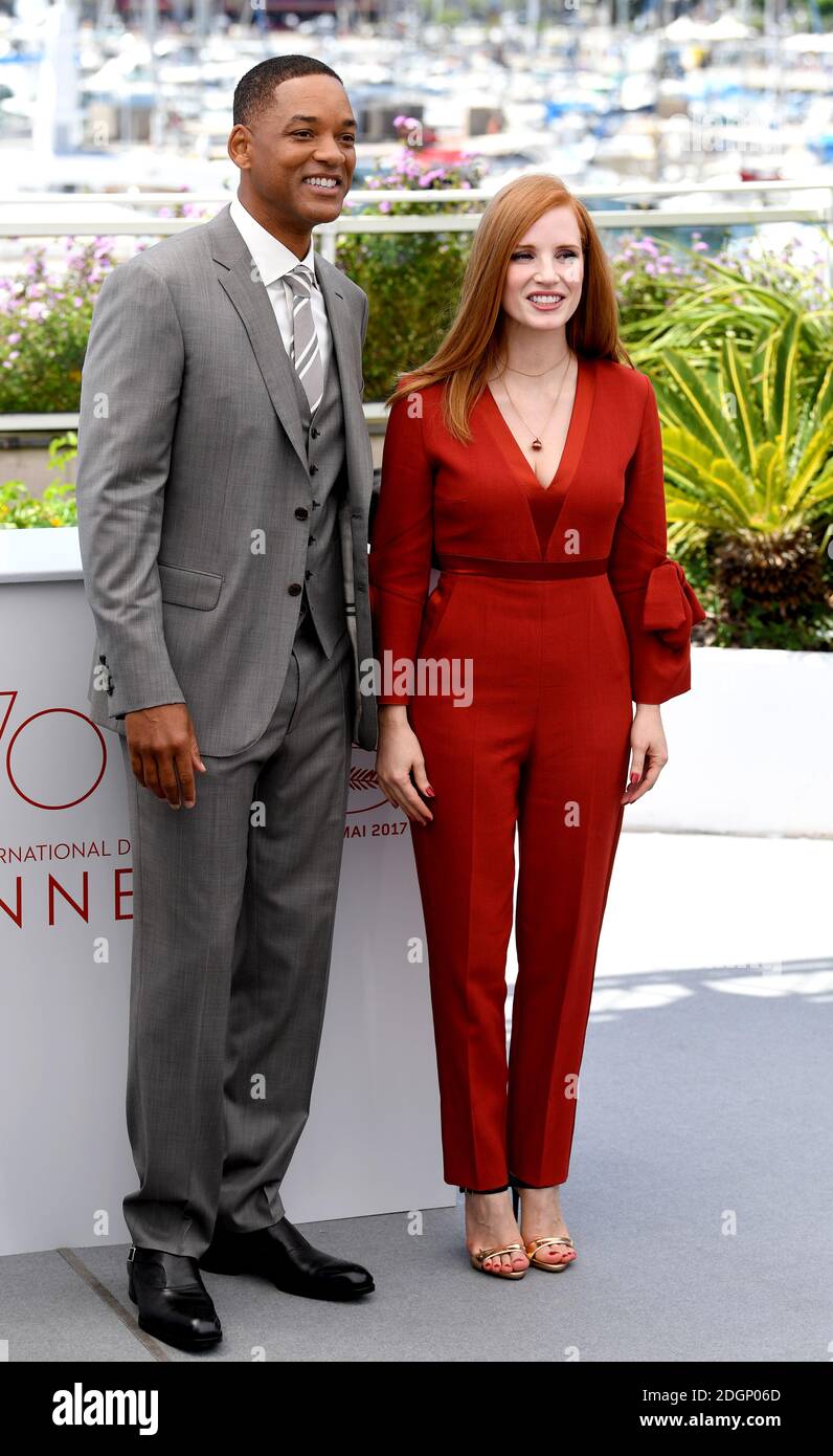 Will Smith and Jessica Chastain attending the Festival De Cannes Jury ...