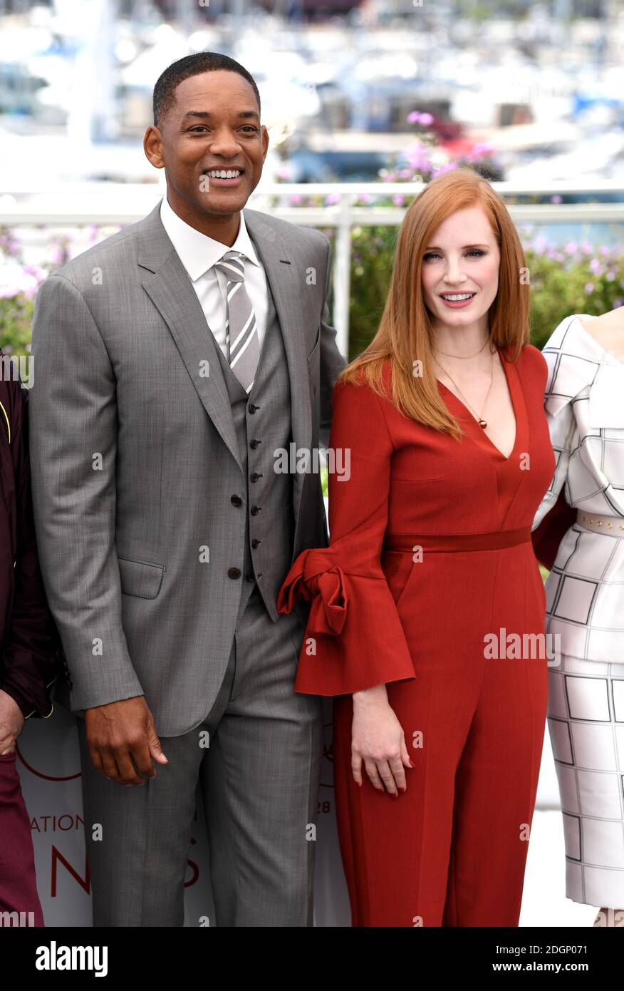 Will Smith and Jessica Chastain attending the Festival De Cannes Jury ...