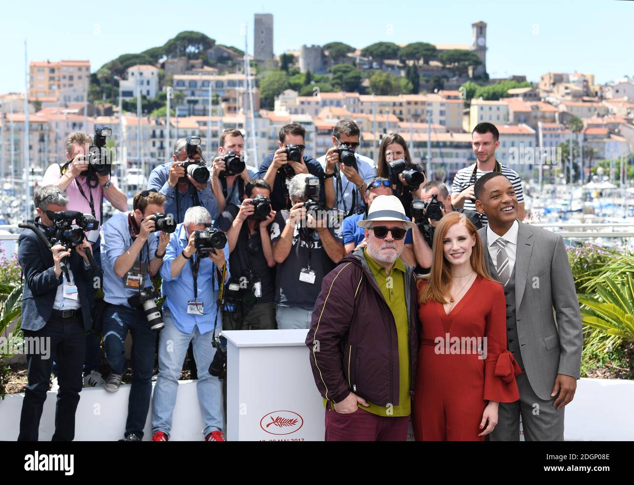 Jessica Chastain attending the Festival De Cannes Jury photocall as ...