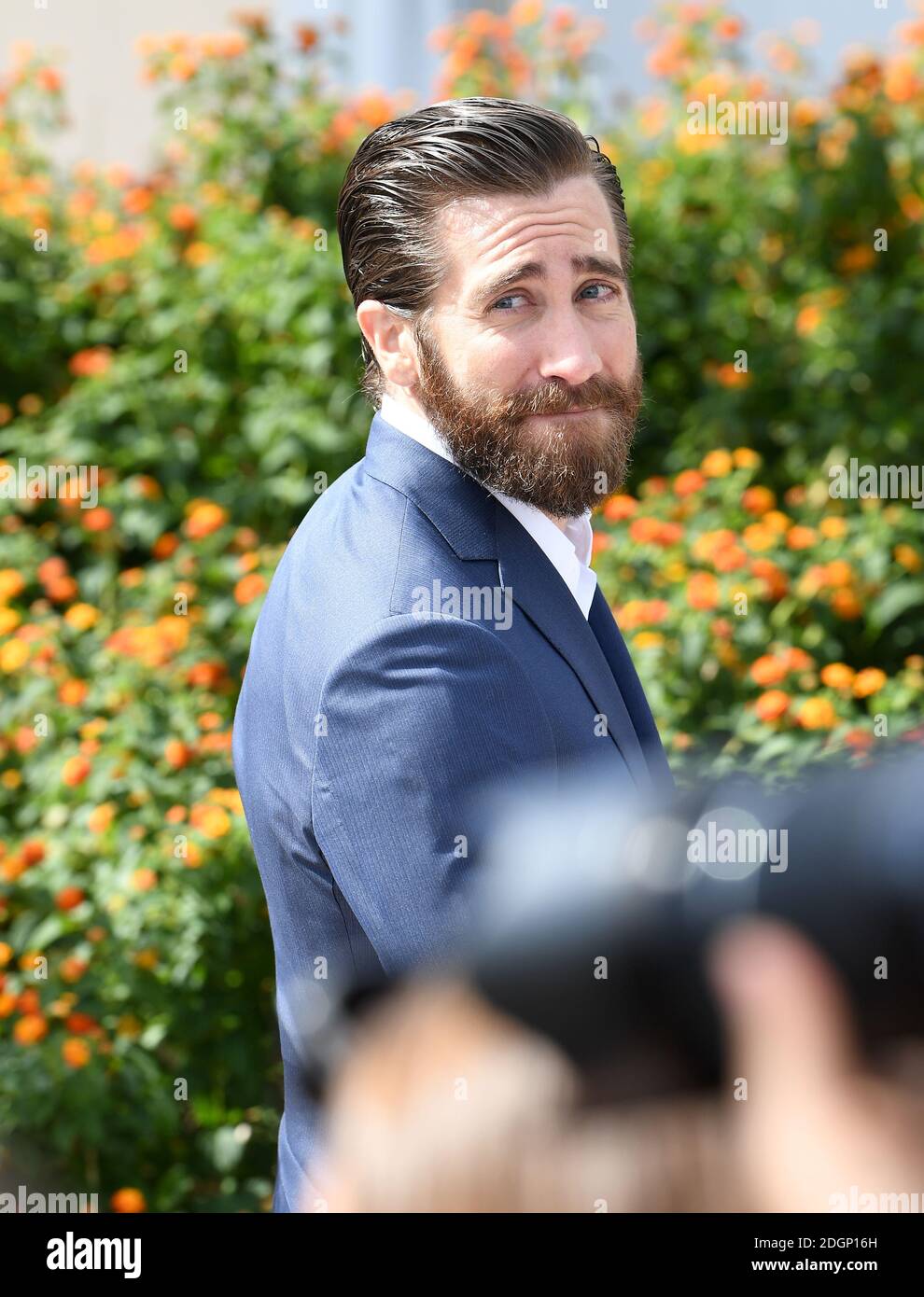 Jake Gyllenhall attending the Okja photocall as part of the 70th Cannes ...