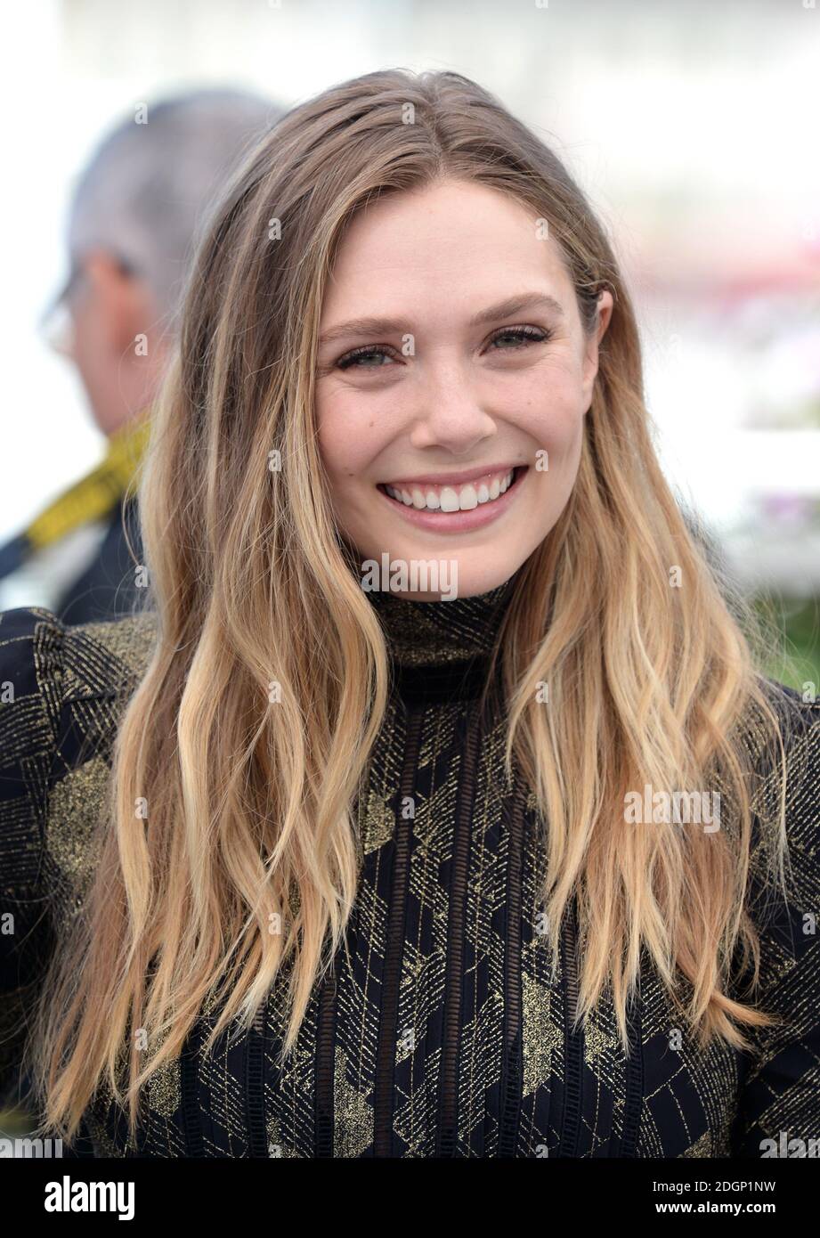 Elizabeth Olsen attends the Wind River photocall as part of the 70th ...