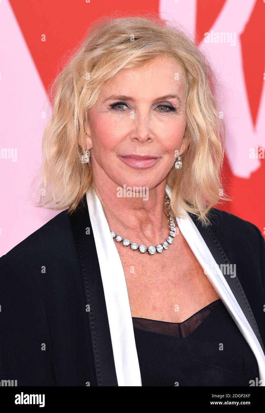 Trudie Styler arriving at the Fashion For Relief Charity Fashion Show ...