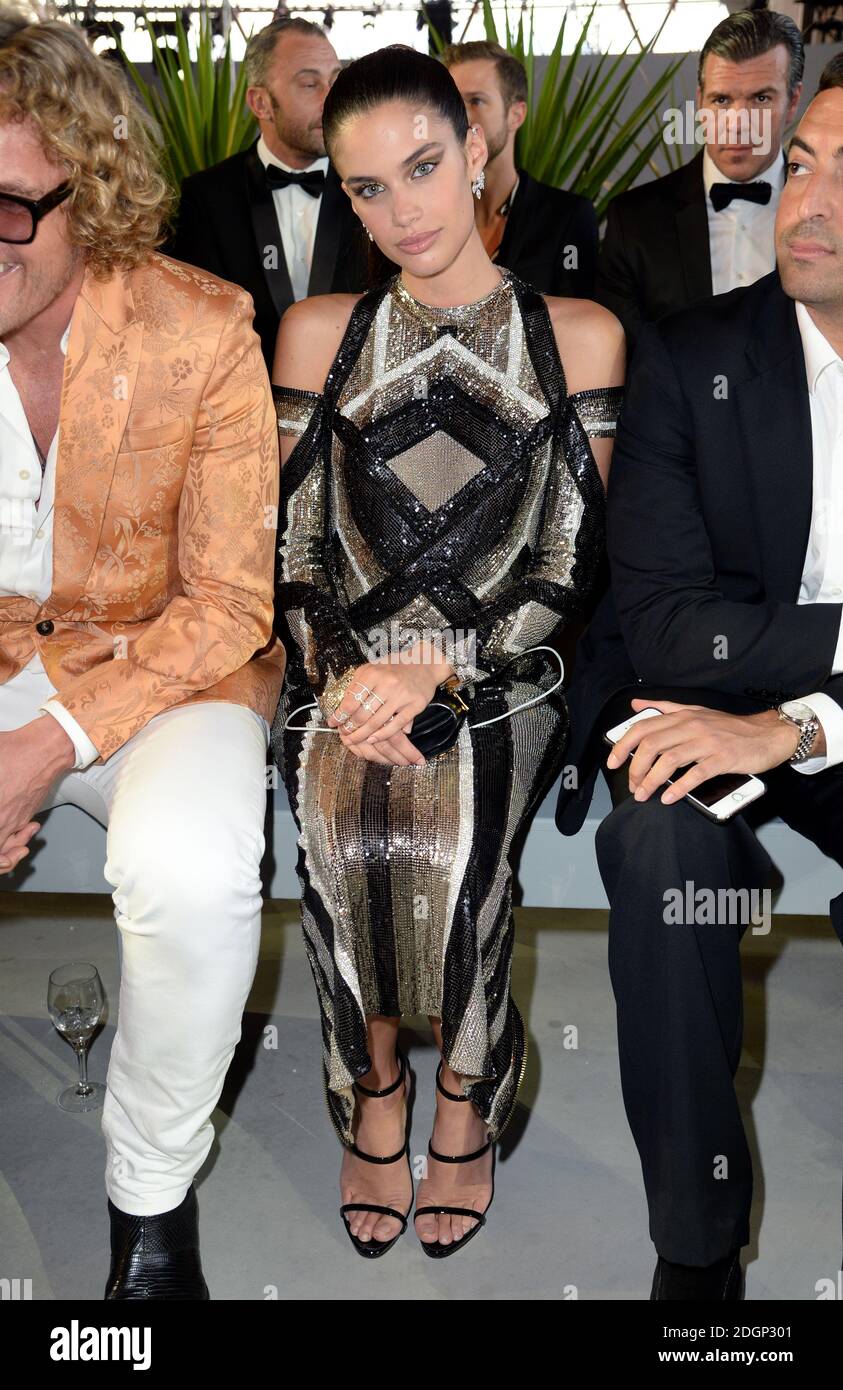 Sarah Sampaio attending the Fashion For Relief Charity Fashion Show as ...