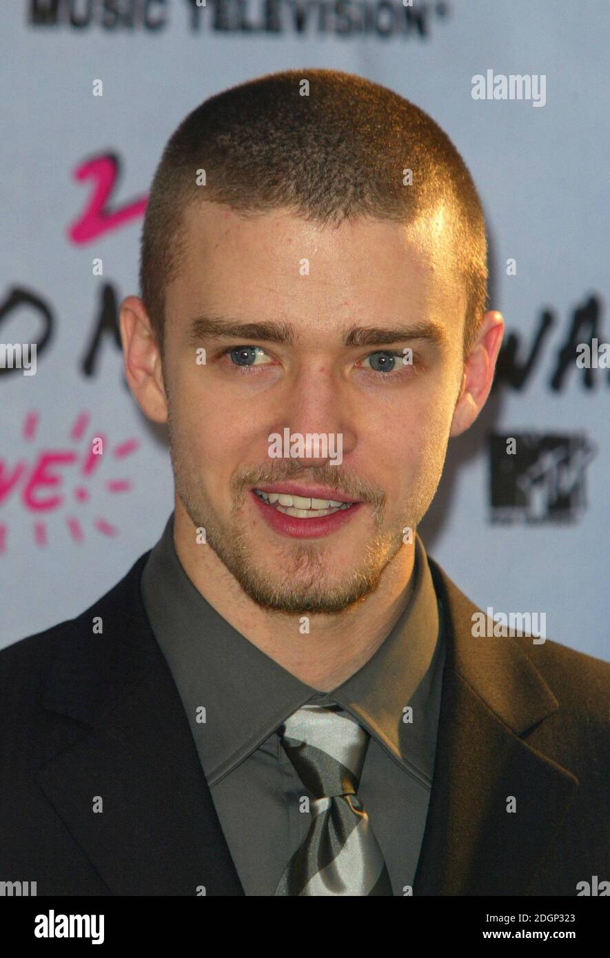 Justin Timberlake at the MTV Video Music Awards 2003 (VMA) in New York ...