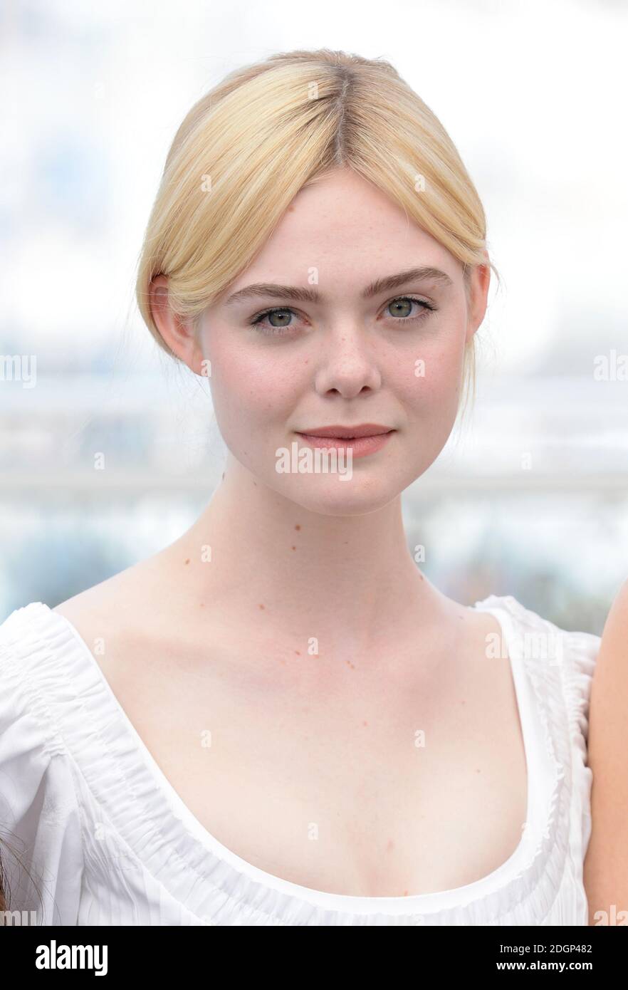 Elle Fanning attending the Beguiled photocall as part of the 70th ...