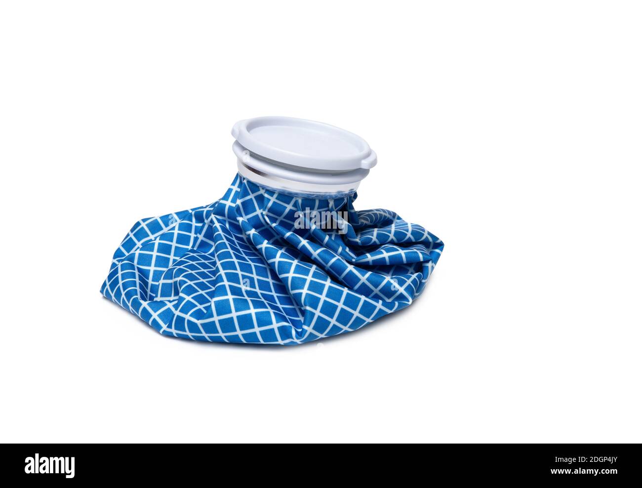ice bag isolated on white background Stock Photo - Alamy