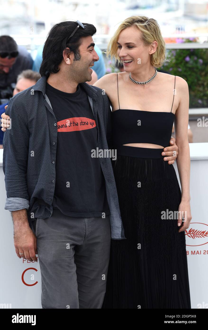 Fatih Akin and Diane Kruger attending the In The Fade Photocall, part ...