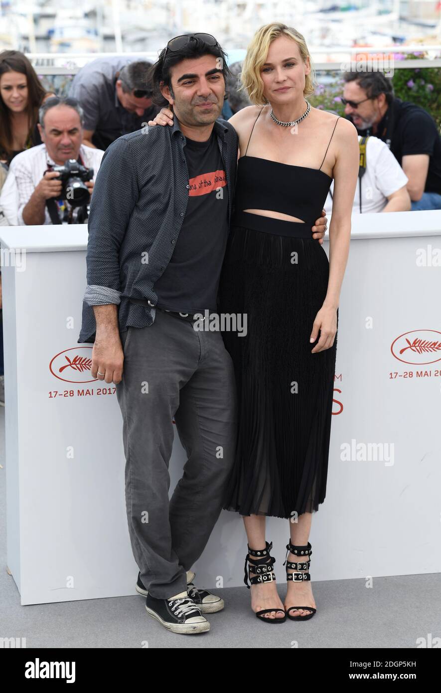 Fatih Akin and Diane Kruger attending the In The Fade Photocall, part ...