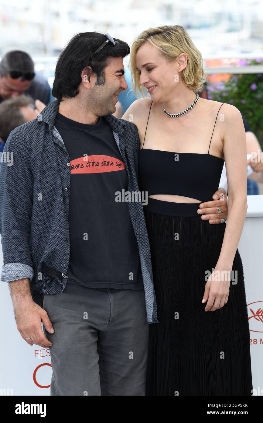 Fatih Akin and Diane Kruger attending the In The Fade Photocall, part ...