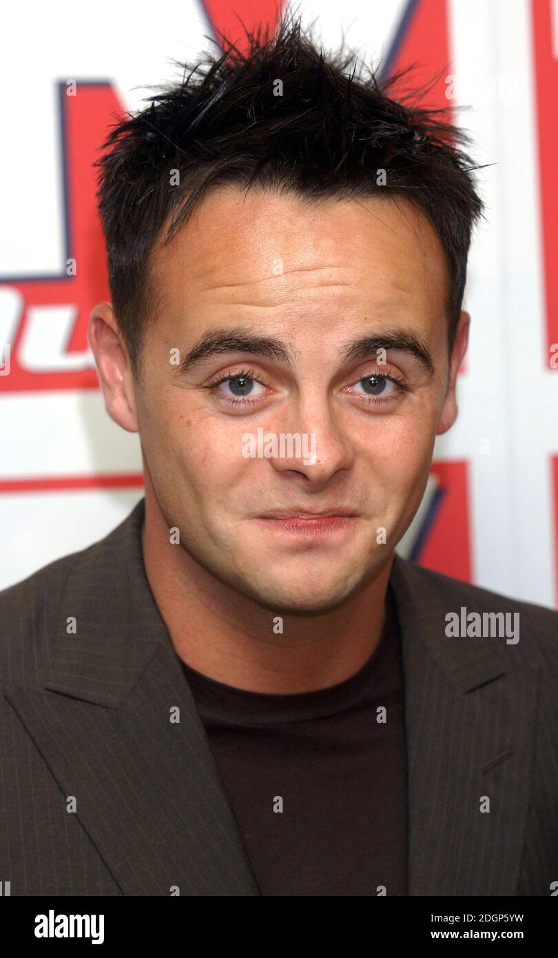 Ant McPartlan at the TV Quick Awards in London. Â©Doug Peters ...