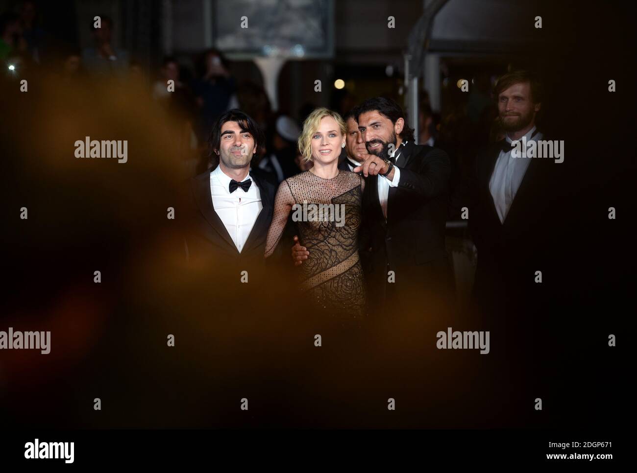 Fatih Akin, Diane Kruger and Numan Akar attending the In The Fade Gala ...