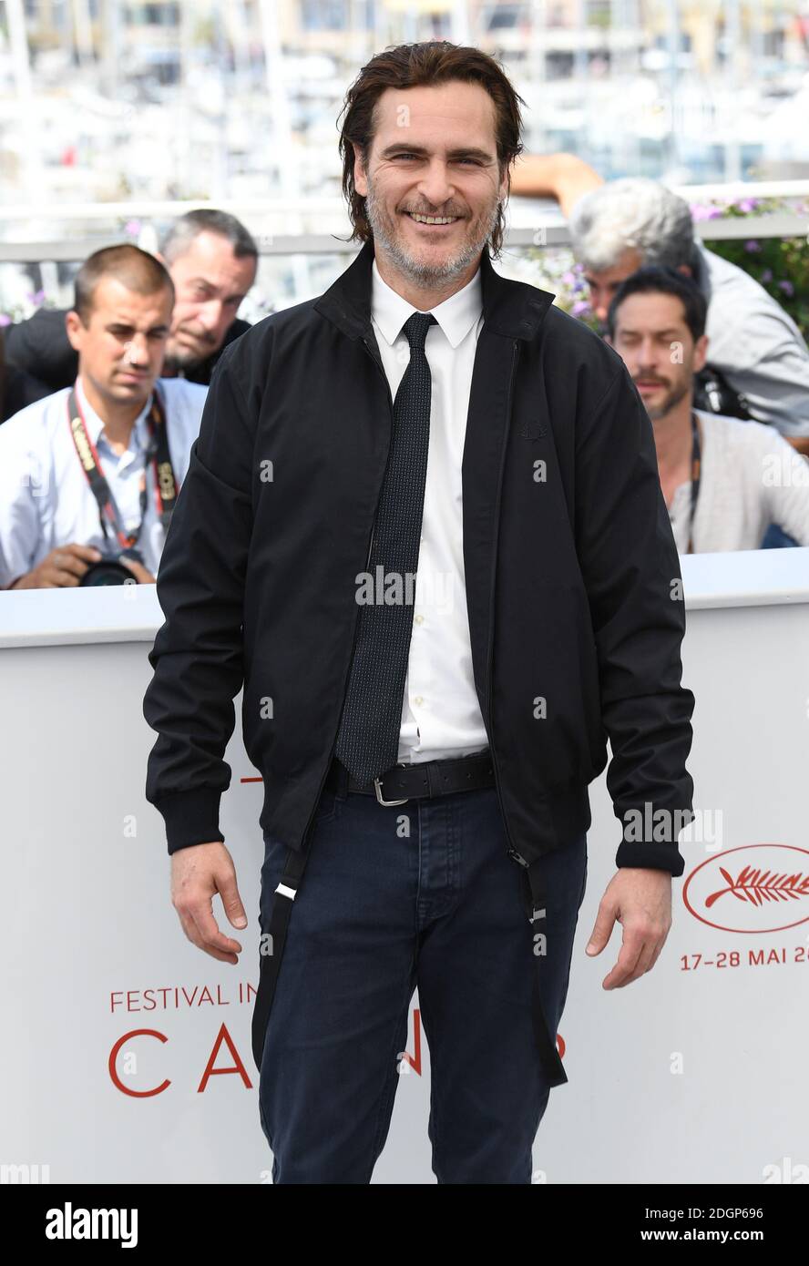 Joaquin Phoenix attending the You Were Never Really Here photocall ...