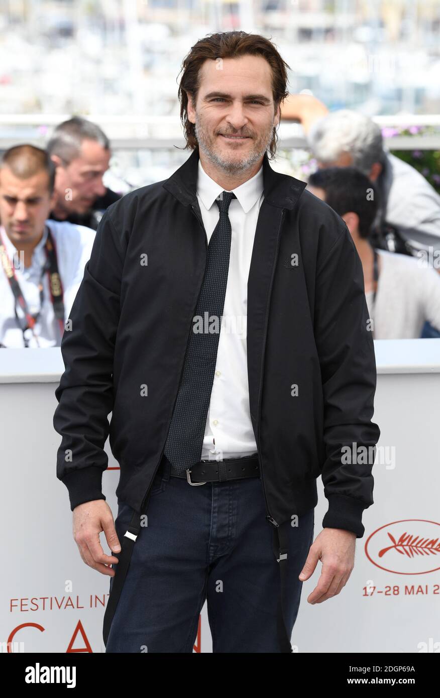 Joaquin Phoenix attending the You Were Never Really Here photocall ...