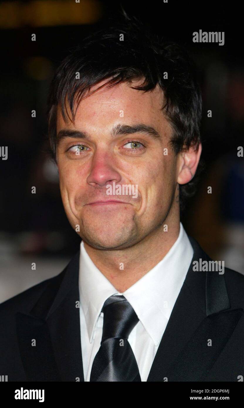 Robbie Williams at Fashion Rocks 2003, The Royal Albert Hall, London. Â ...