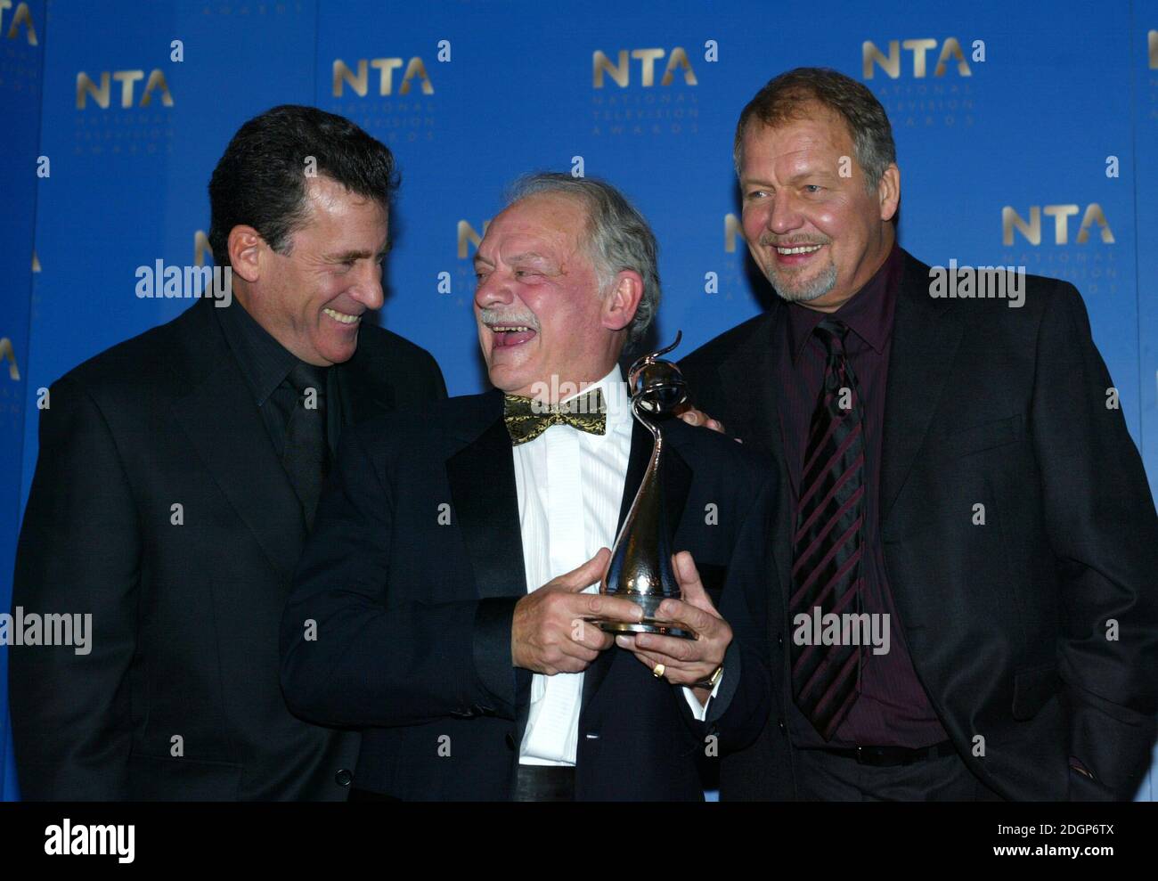 Staesky and Hutch and David Jason at The National TV Awards, the Royal ...