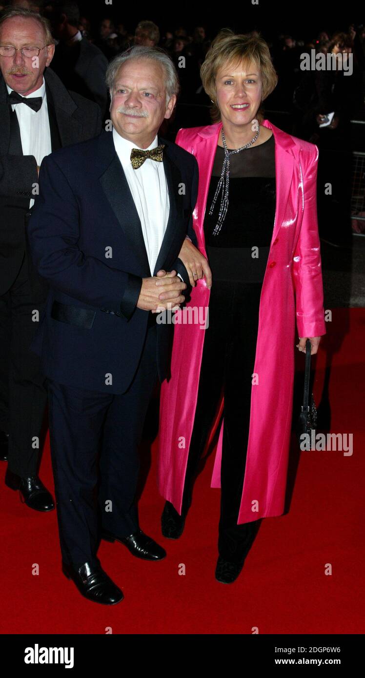 David Jason and his wife at The National TV Awards, the Royal Albert ...