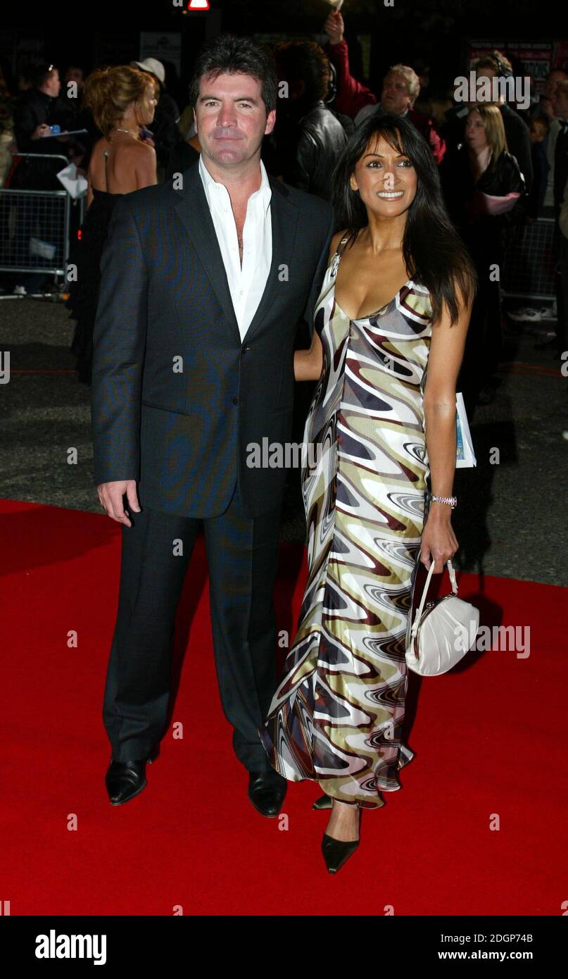 Simon Cowell and his girlfriend Jackie St Clair at The National TV ...