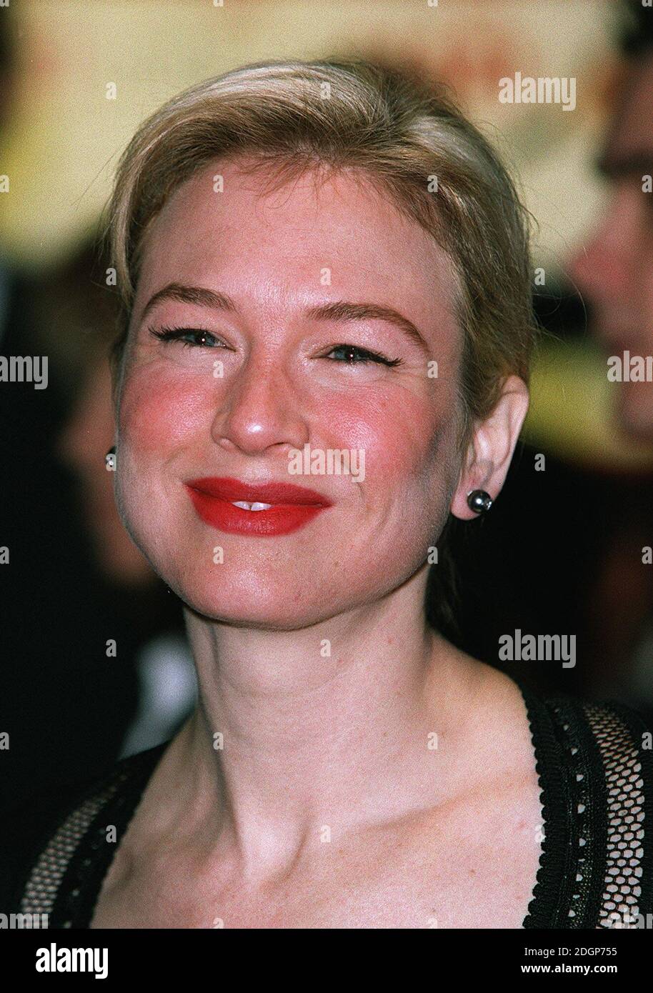 Renee Zellweger at the London premiere of Bridget Jones Diary in ...