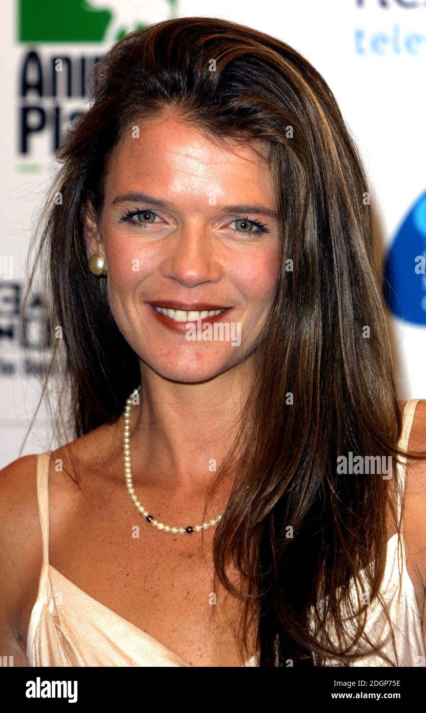 Annabel Croft at the Cablie Guide TV awards held in London Stock Photo ...