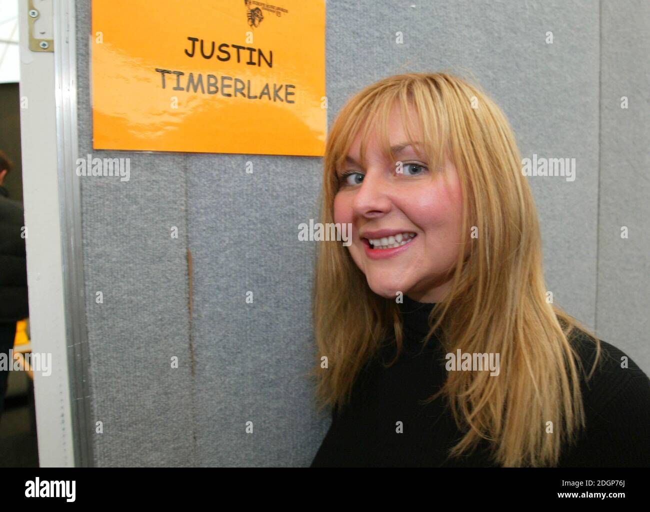 Sam Parker, Daily Star journalist, backstage at the MTV Europe Music ...