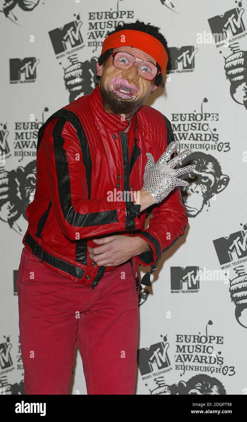 Bo Selecta at the MTV European Music Awards 2003 Stock Photo - Alamy