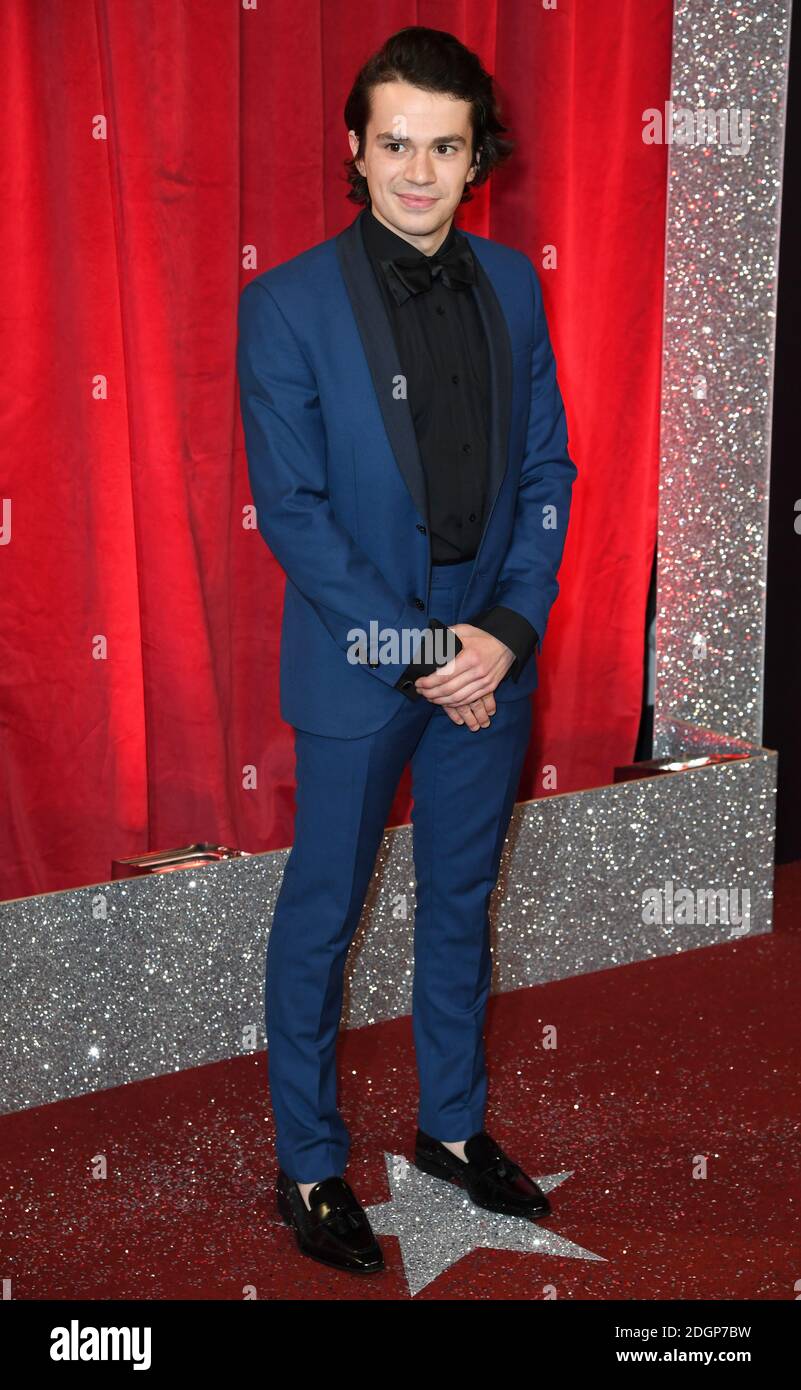 Harry Visinoni attending the British Soap Awards 2017, held at the ...
