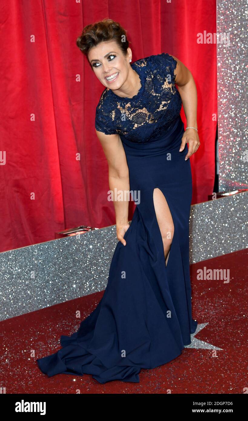 Kym Marsh attending the British Soap Awards 2017, held at the Lowry ...