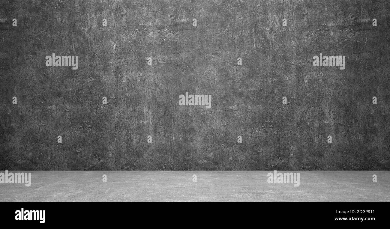 Rustic emty room with stone wall - Illustration Stock Photo - Alamy