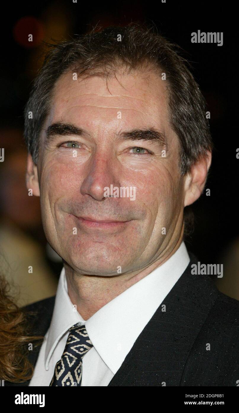 Timothy Dalton at the premiere of Master And Commander in Leicester ...