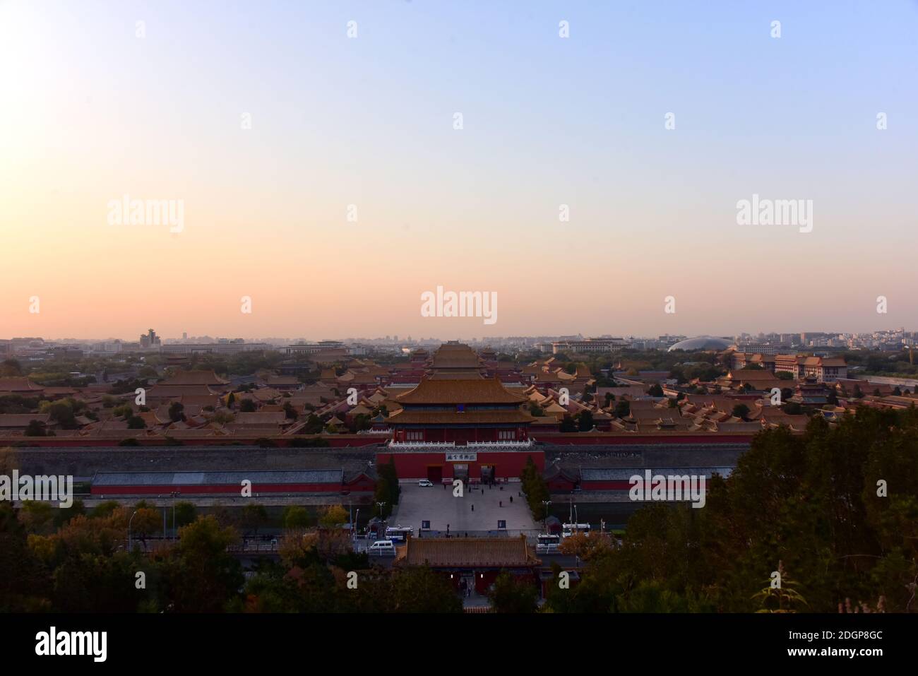 Aerial view of the forbidden city hi-res stock photography and images ...