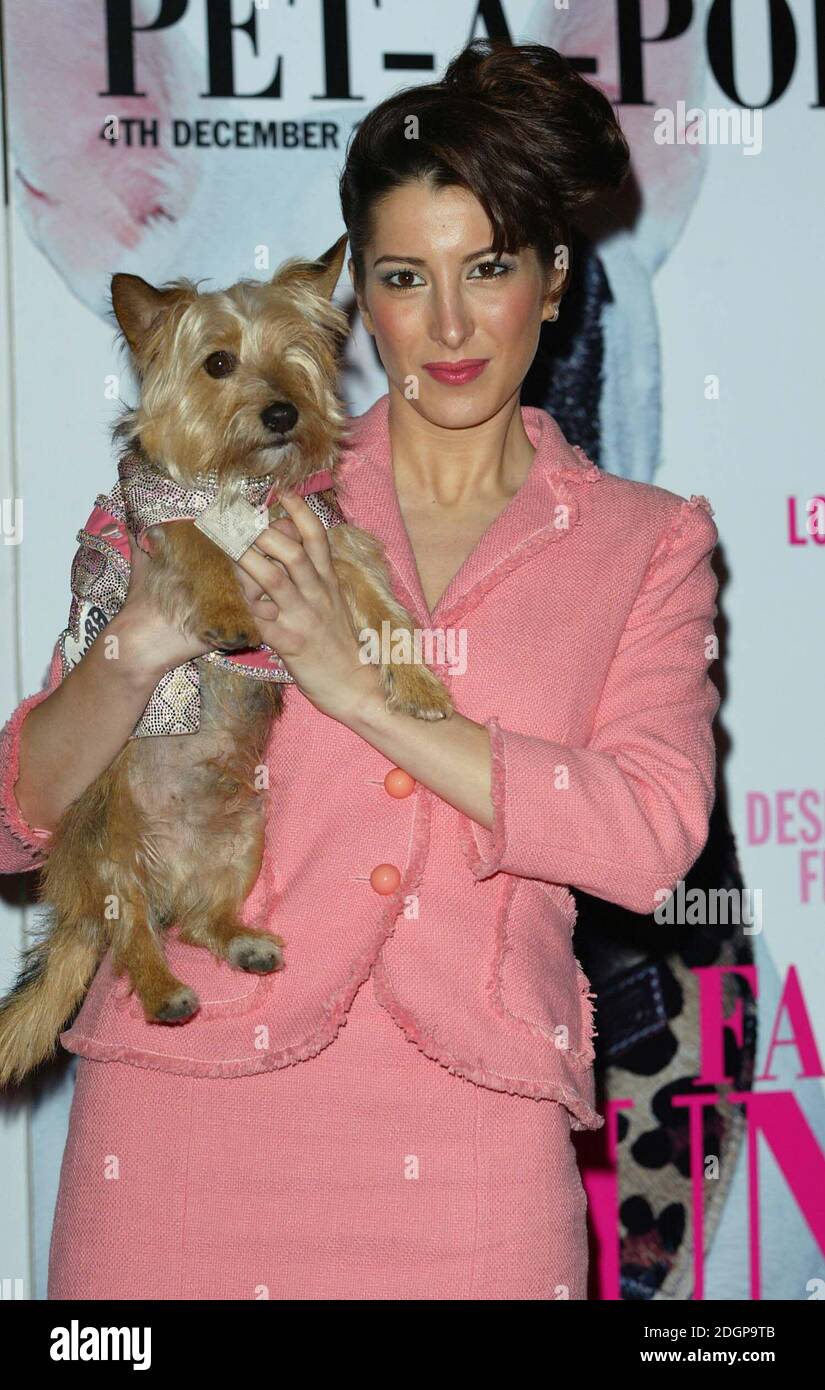 Princess Tamara Borbon, 1st Cousin of King Carlos of Spain with her dog ...