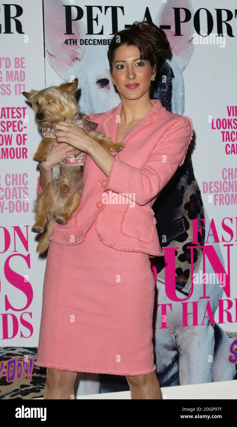 Princess Tamara Borbon, 1st Cousin of King Carlos of Spain with her dog ...