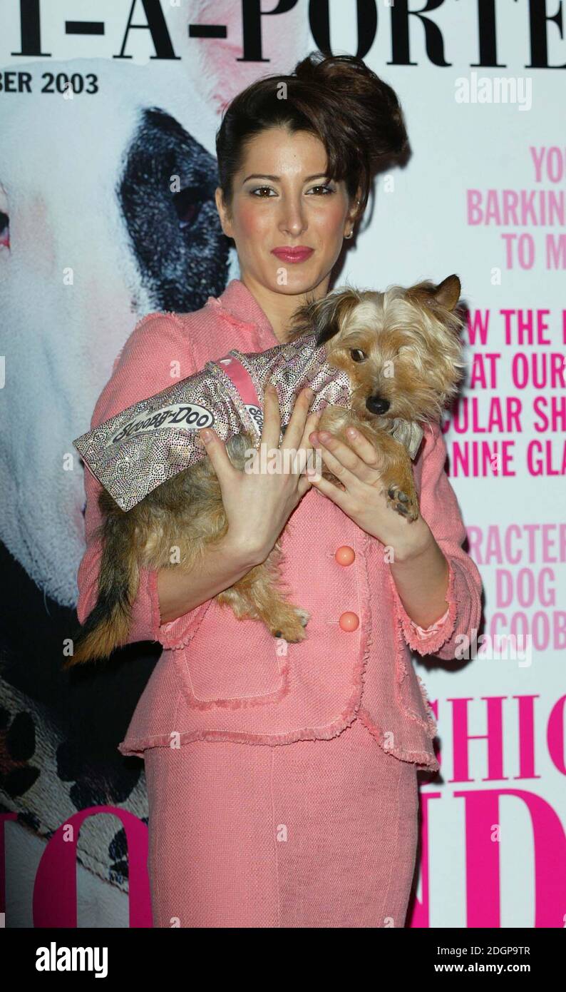 Princess Tamara Borbon, 1st Cousin of King Carlos of Spain with her dog ...