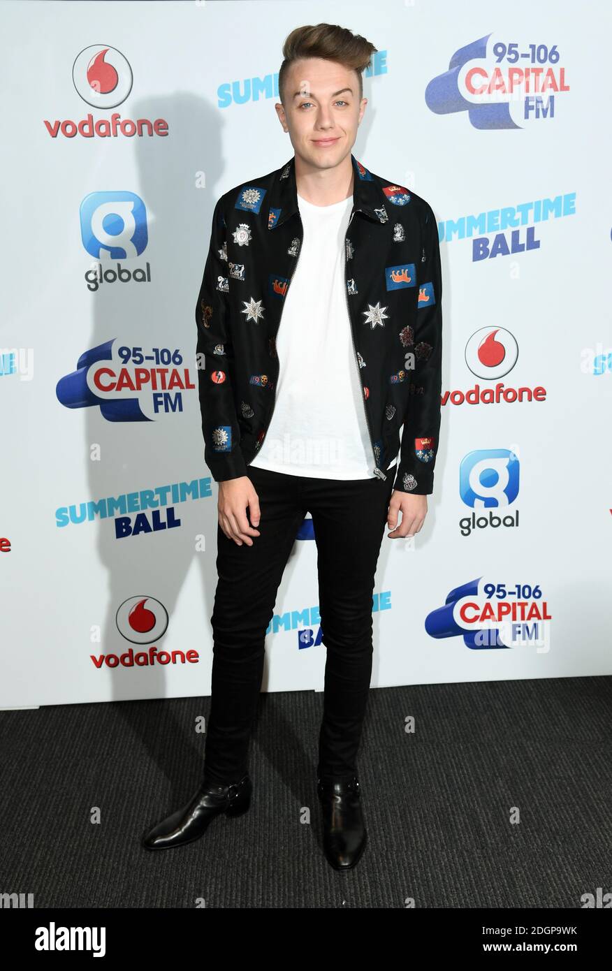 Roman Kemp at Capital FM's Summertime Ball with Vodafone held at ...