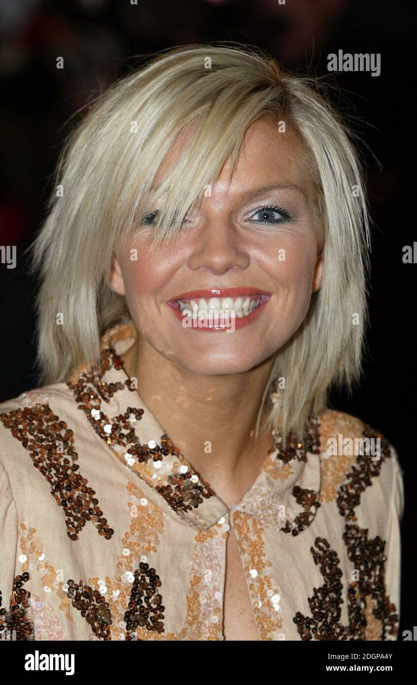 Kate Thornton at the British Comedy Awards 2003, South Bank, London ...
